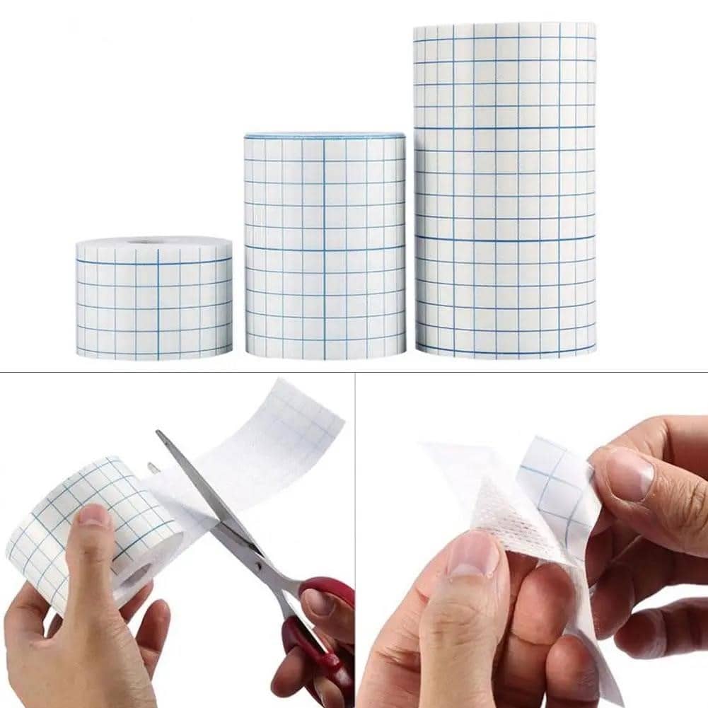 Kvėpuojantis neaustinis tvarstis, lipni medicininė fiksavimo juosta ...